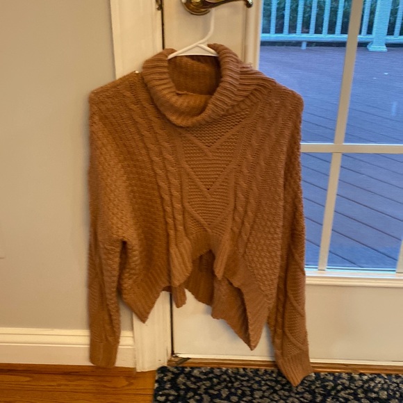 SHEIN | Sweaters | Shein Brown Knit Sweater | Poshmark